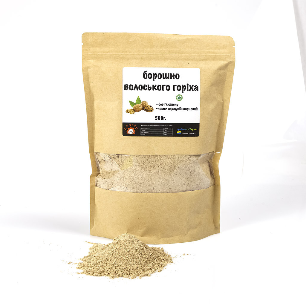 Купить Мука грецкого ореха (500г.), цена 75 грн — Prom.ua (ID#1819839987)