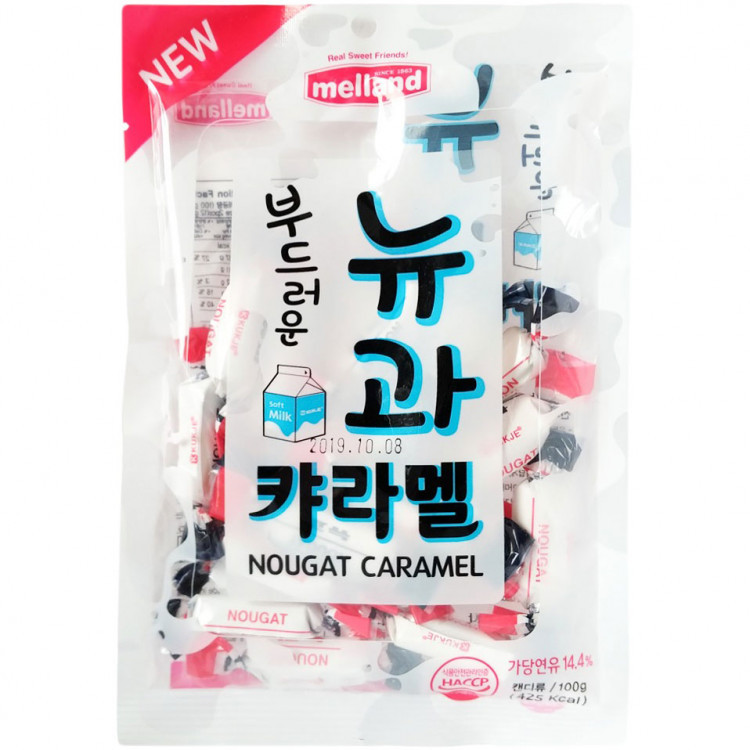 Корейские конфеты карамель нуга Melland 100г (Корея) (ID#1819858631 ...