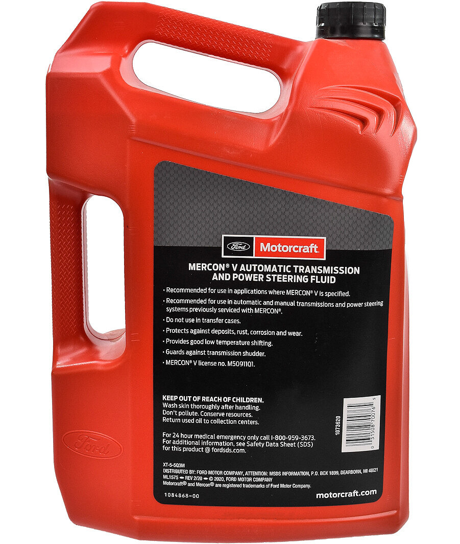Купити Ford Motorcraft Mercon V, 4.73 л (XT55Q3M) синтетична ...