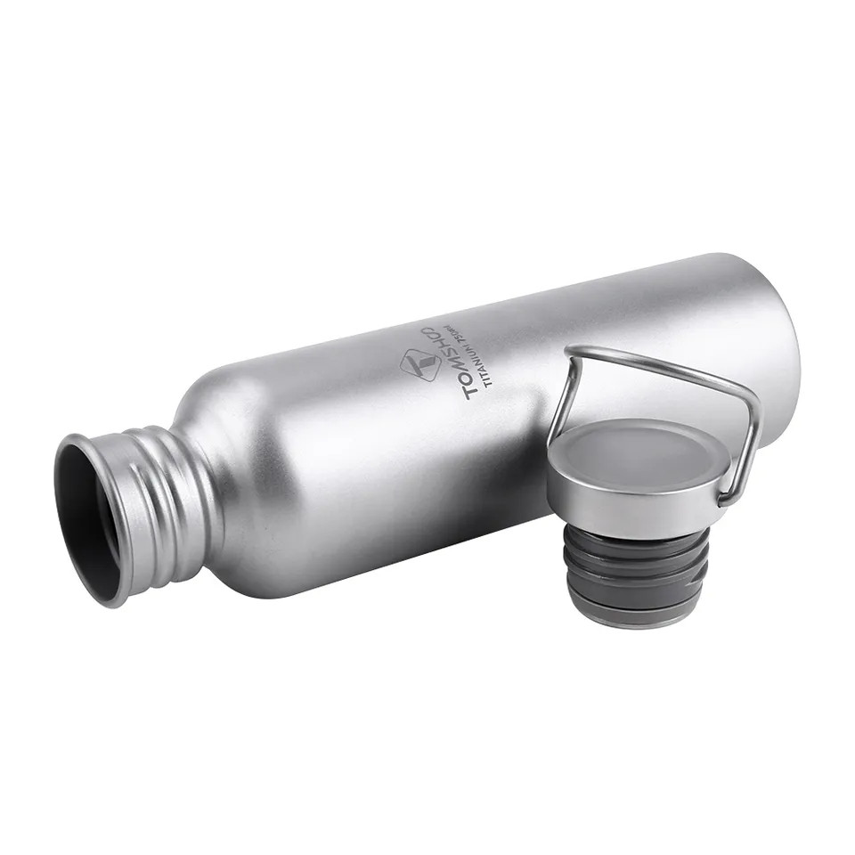 Титановая Бутылка Tomshoo Titanium 750 Мл.с Чехлом. Туристическая Фляга ...
