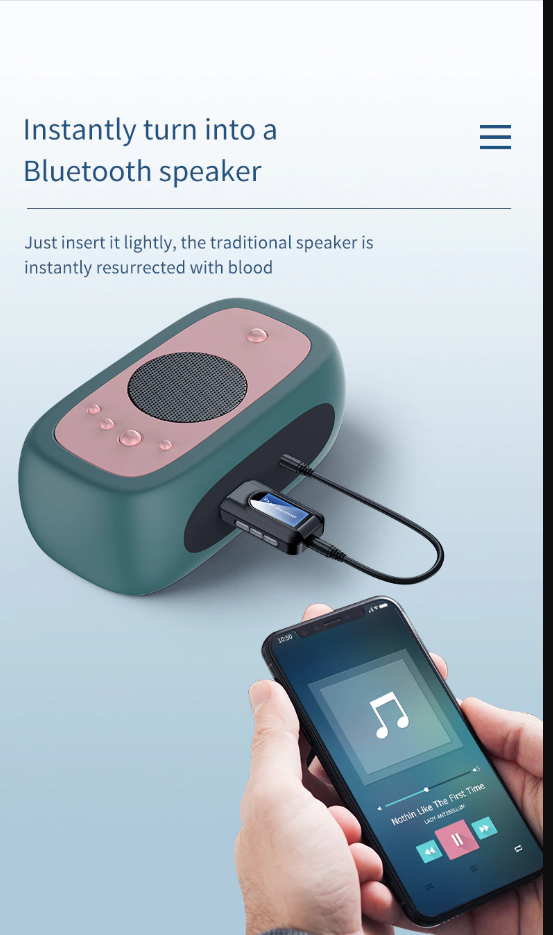 Купить Bluetooth трансмиттер, Беспроводной аудиоадаптер USB c дисплеем ...