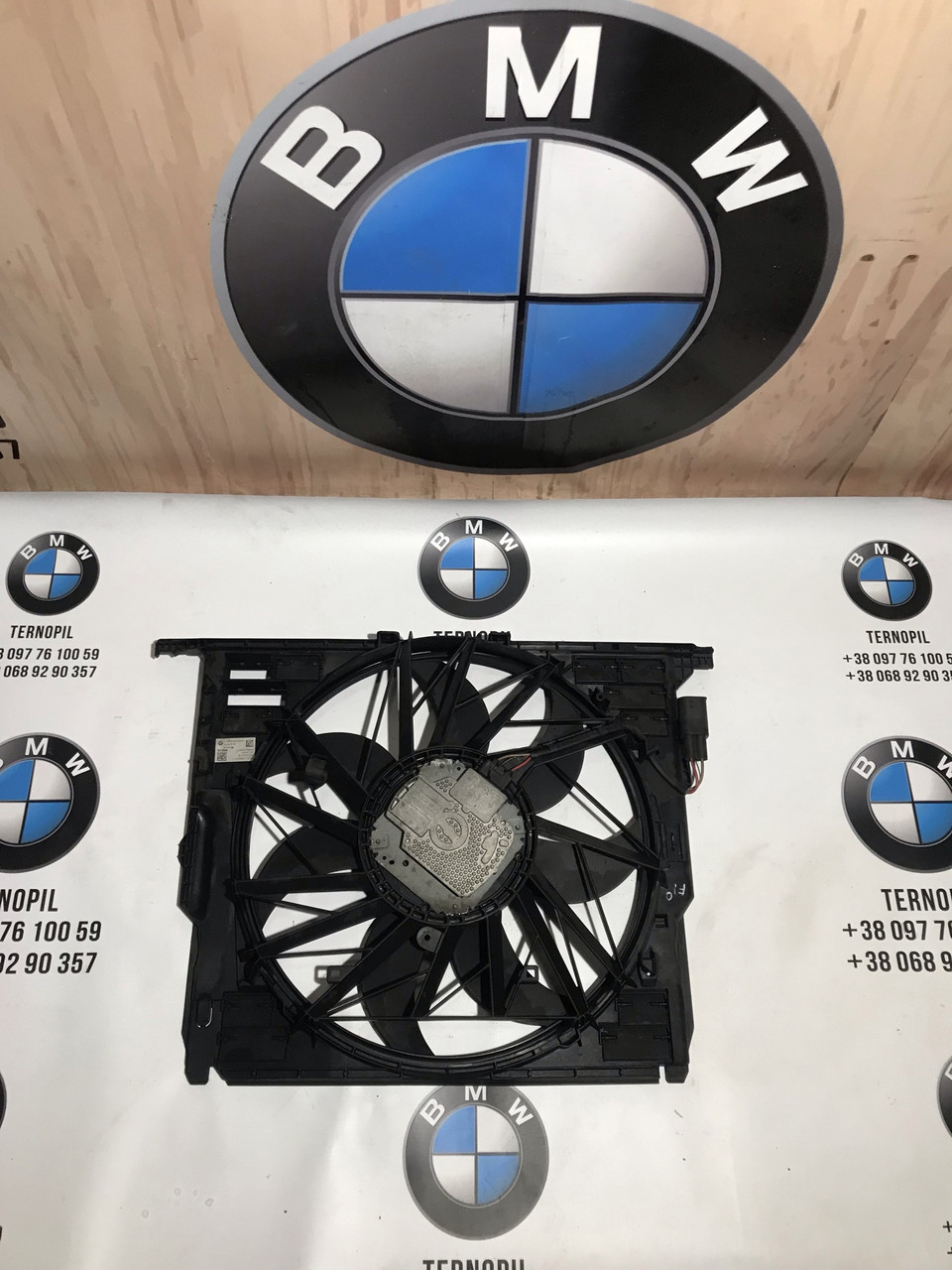 Кожух Вентилятора с вентилятором радіатора бмв bmw ф F01/02/04/07/10/11 ...