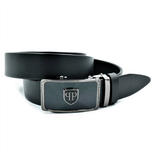 Чоловічий шкіряний ремінь Philipp Plein Колір Чорний brnd-40k-ua-083 ...