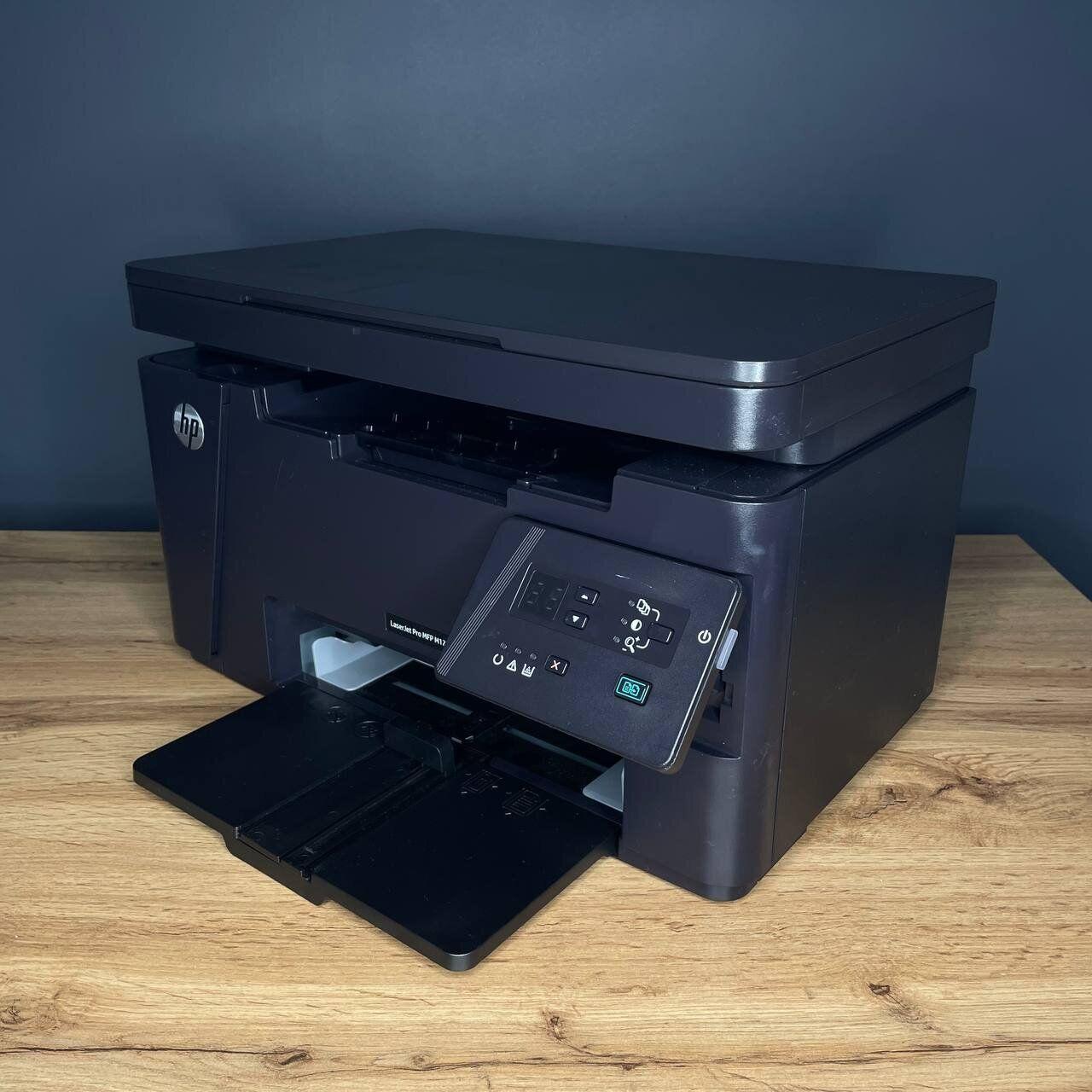 МФУ HP LaserJet Pro MFP M125a / лазерная ч-б печать/ 600x600 dpi / 20 ...