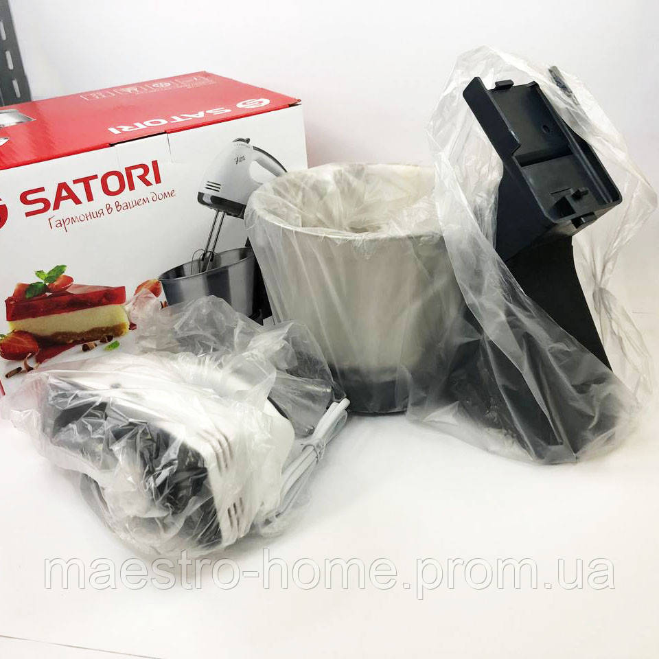 Планетарный Комбайн Satori SM-1920-GR, Мощный Миксер, Миксер 7 ...
