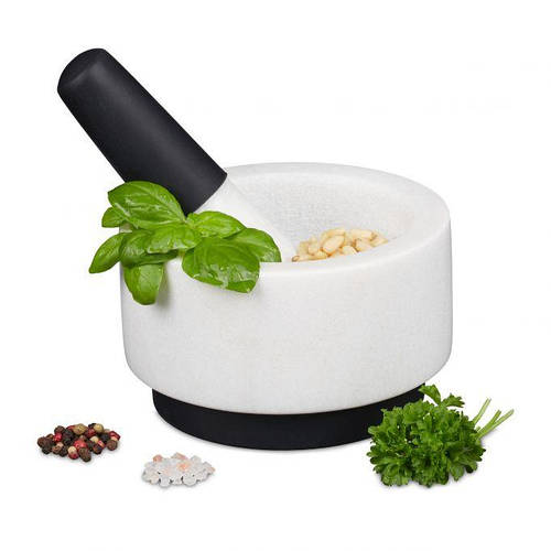 Ступка с пестиком из мрамора (ID#1820531117), цена: 1235 ₴, купить на ...