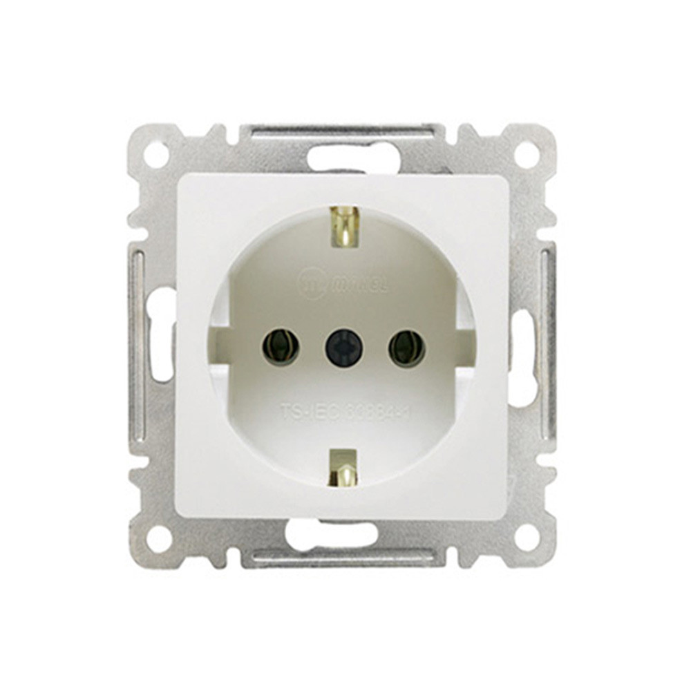 Механизм розетки Makel 43000028 с заземлением (ID#1820598593), цена: 81.30 ₴, купить на Prom.ua