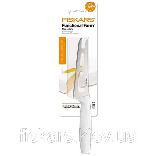 Нож для сыра Fiskars Functional Form 12 см (1015987) (ID#1018229285), цена: 379 ₴, купить на Prom.ua