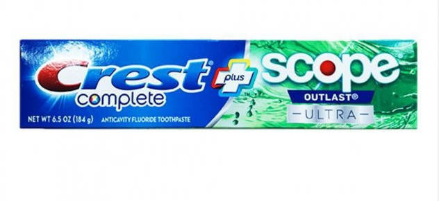 Зубна паста Crest Complete Plus Whitening Scope Outlast (ID#1820949571), ціна: 399 ₴, купити на ...