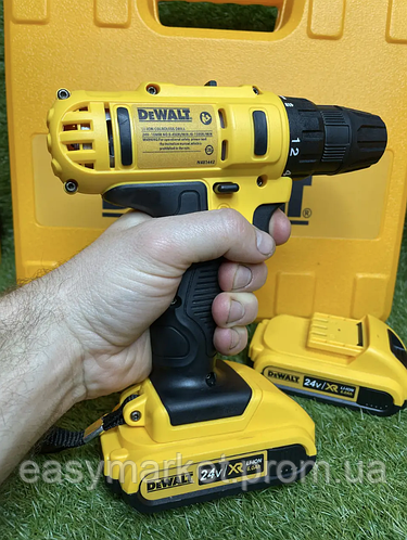 Купить Шуруповерт аккумуляторный мощный DeWalt DCD771 24v-6A Дрель ...