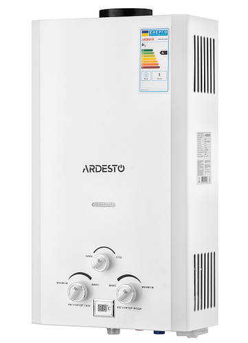 Купити Газова колонка ARDESTO X1 TFGBH-10B-X1-WHITE 10 л/хв., 20 кВт, ціна 4570 грн - Prom.ua ...