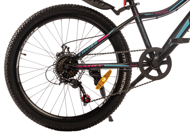 Горный Велосипед Cross 24 ДЮЙМА Smile, Спортивный Двухколесный ...