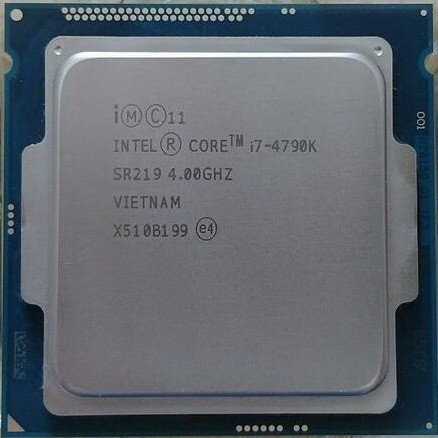 Процессор Intel Core I7-4790K 4.00GHz/8MB/5GT/s (SR219) S1150, Tray ...