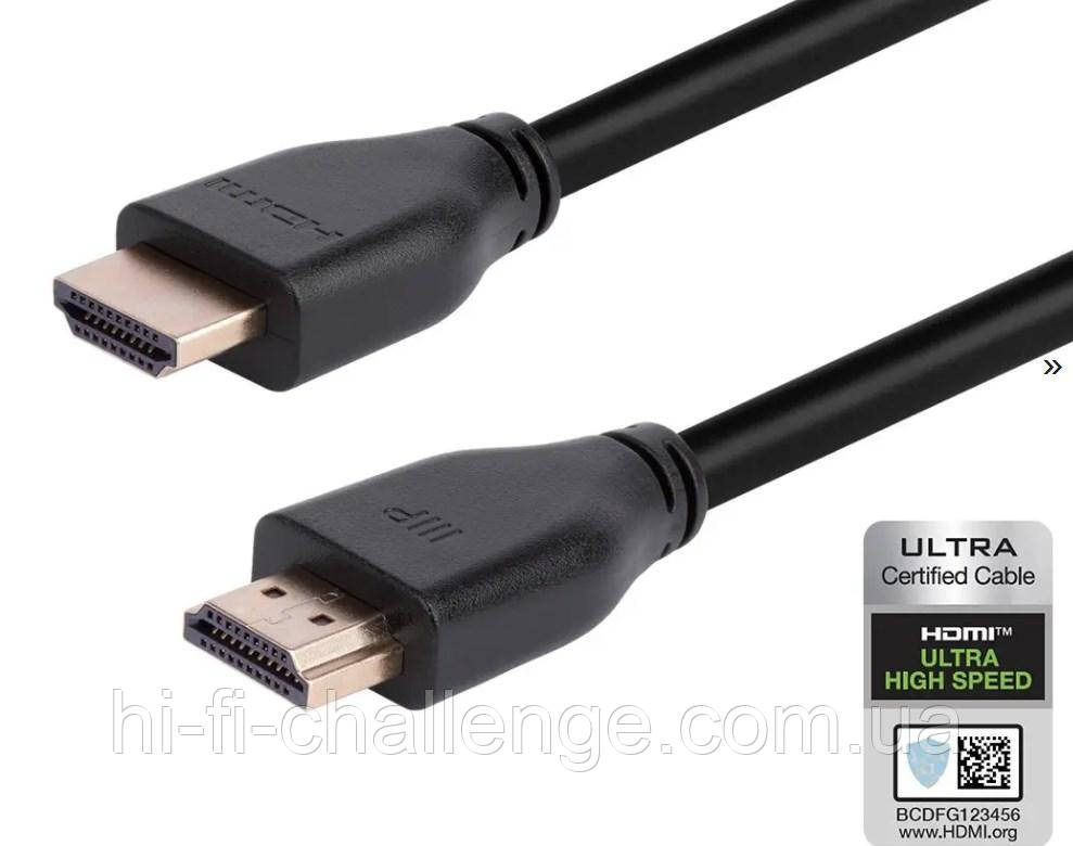 Monoprice 8K Certified Ultra High Speed 2.1 HDMI кабель 0.9м: кабели ...