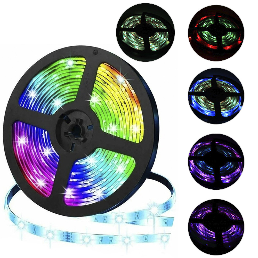 Купити Світлодіодна RGB стрічка 5 м в рулоні, 5050 / Лед стрічка для ...