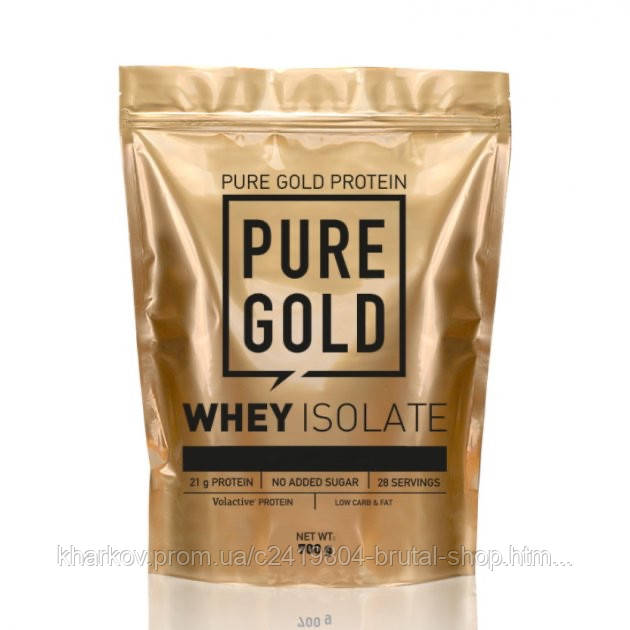 Купити Pure Gold Protein Whey Isolate 1000g, ціна 1250 грн - Prom.ua ...