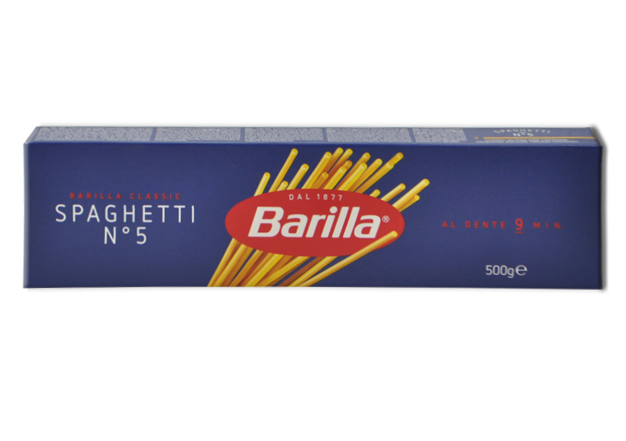 Макароны Barilla 500 Г №5 Spaghetti (спагетти) — Купить Недорого на ...