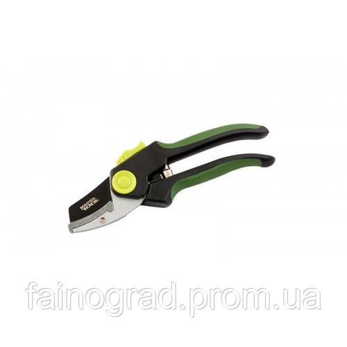 Купити Секатор садовий MASTERTOOL 200 мм ручки ABS+TPR лезо Mn65+тефлон ковадло 14-6124 FG, код ...