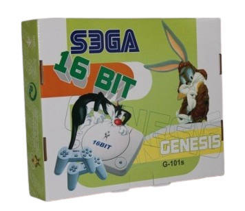 Купити Ігрова приставка 16-bit SEGA G-101S 2 джойстика AV кабель (lp ...