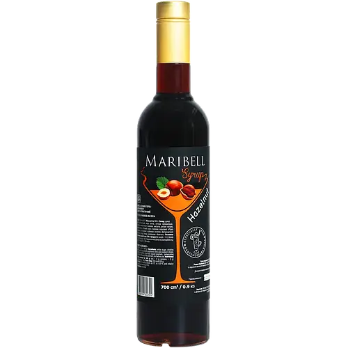 Сироп Марибель Maribell Лесной Орех 700 миллилитров, цена: 140 ...