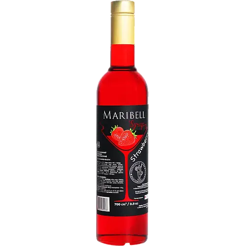 Купити Сироп Марібель Maribell Полуниця 700 мілілітрів, ціна 115 ...