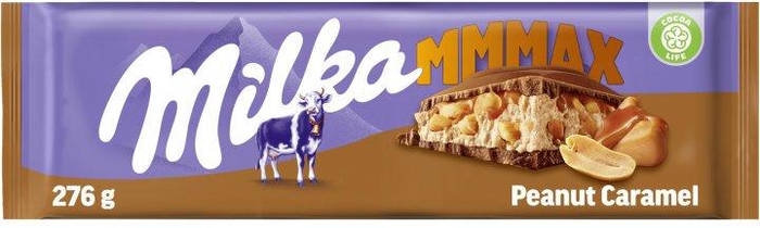 Шоколад Мілка Milka Peanut Caramel з арахісом і карамеллю 276 грам (ID ...