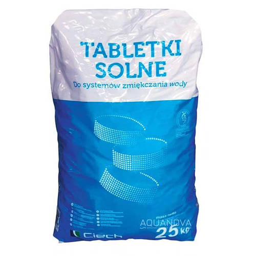 Купити Сіль таблетована CIECH 25 кг для пом'якшення води, ціна 500 грн ...