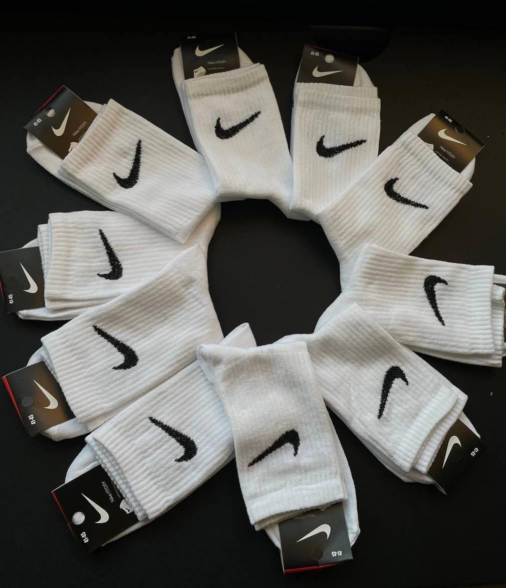 Купить Носки Nike набор 3 пар в коробке Високие спортивные носки Найк ...