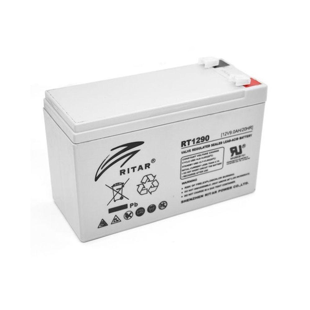 Акумулятор ДБЖ 12 В 9 А·год AGM Ritar RT1290 / 12 V 9.0 Ah / 151х65х100 ...