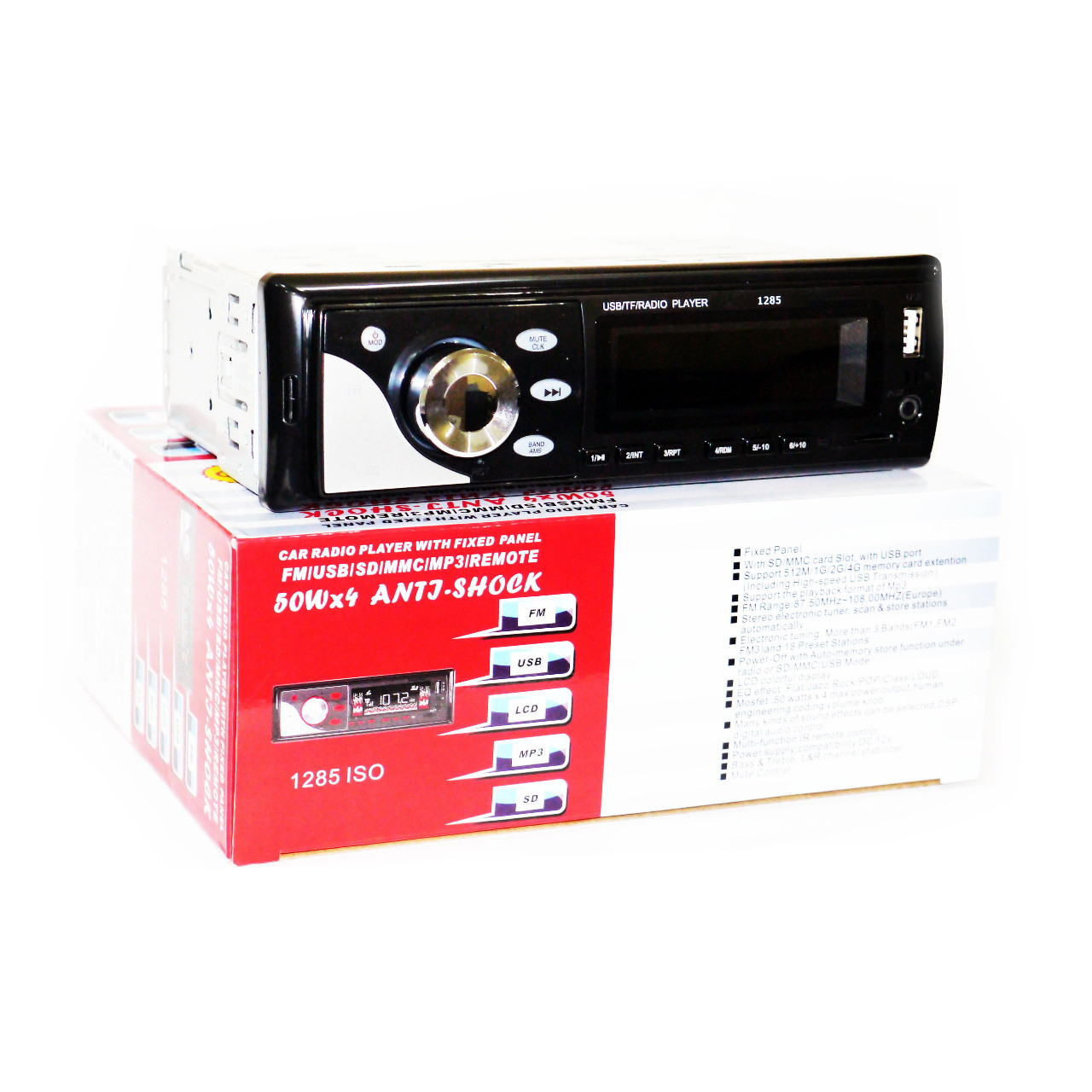 Купить 1 din Автомагнитола пионер Pioneer 1285 USB AUX 1 дин магнитола ...