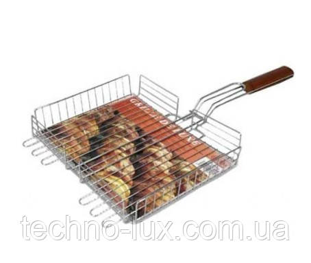 Решетка барбекю Max-Grill G1-01N, большой с бортом 40*30*6см ...