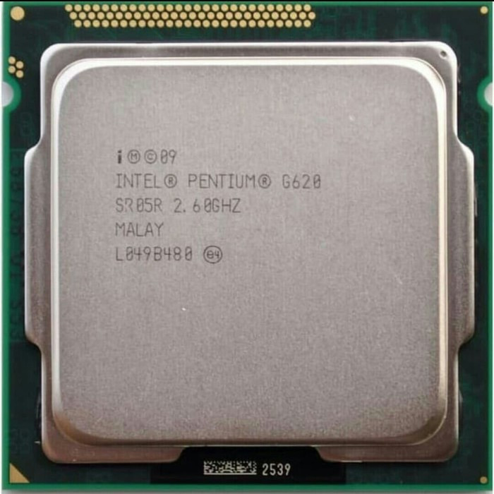 Купити Процессор Intel Pentium Dual-Core G620 2.60GHz/3M/5GT/s (SR05R) s1155, tray у Києві від ...