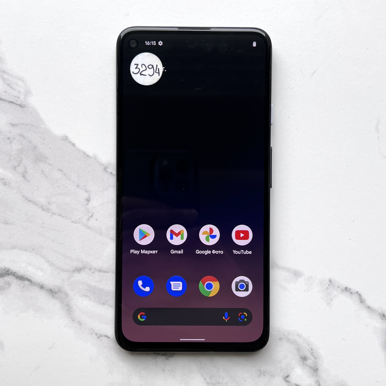 Смартфон Б/у Google Pixel 4a 5G 128GB Just Black — Купить Недорого на ...
