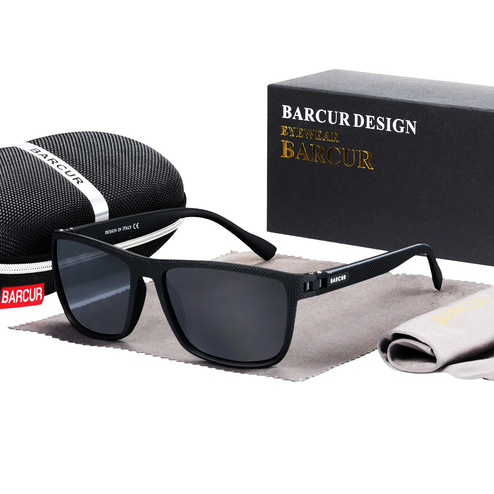 Брендовые мужские очки Barcur Sports поляризованные М0011 (ID ...