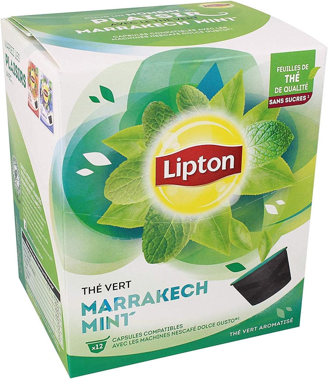 Чай в капсулах Dolce Gusto Lipton Marrakech Mint 12 капсул (ID ...