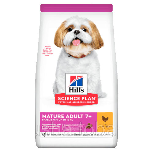 Hills Mature Adult 7+ Small & Mini Chicken 300 Г Корм для Собак ...