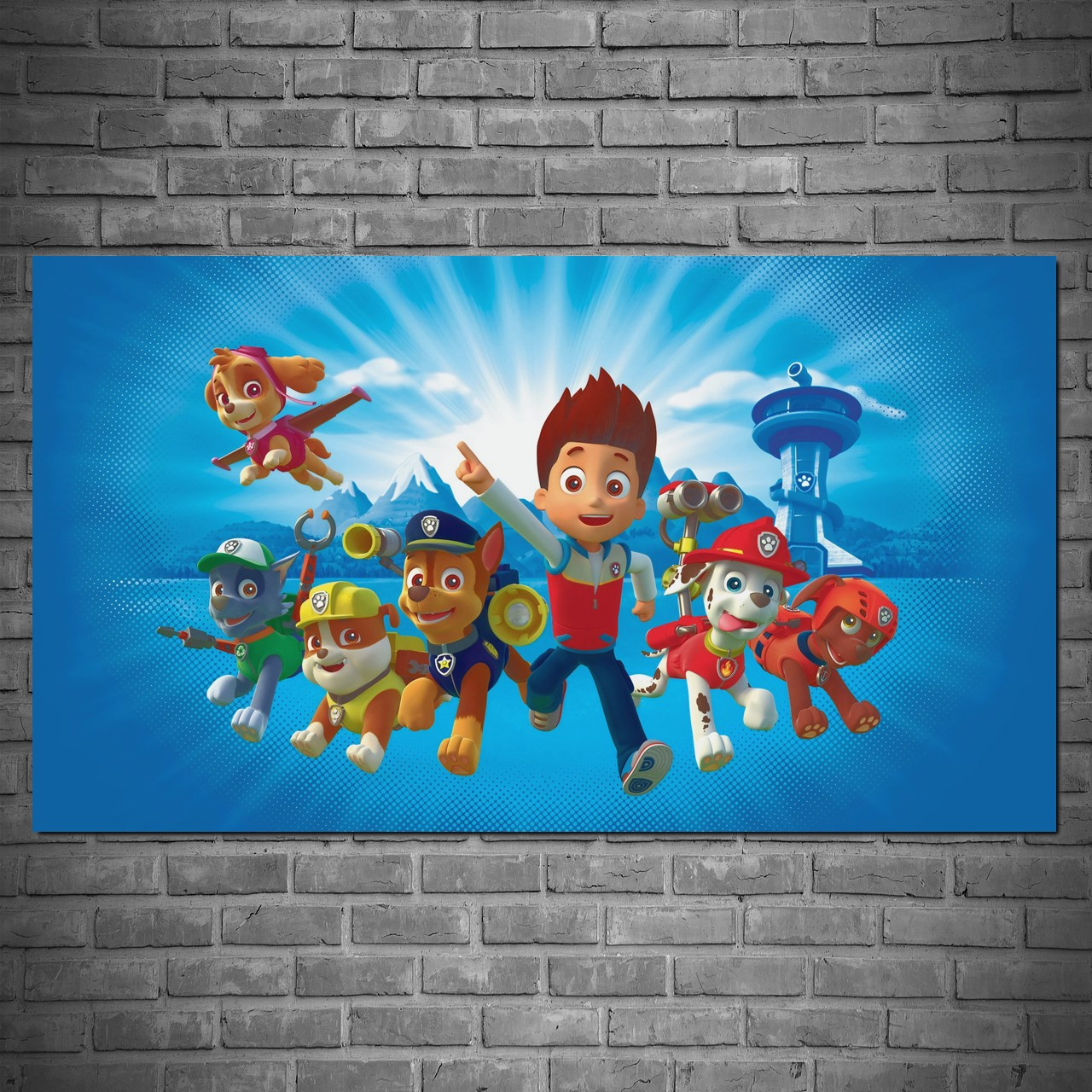 Купить Плакат "Щенячий патруль, Paw Patrol", 34×60см, цена 180 грн ...