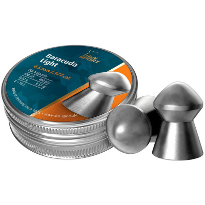 Пульки H&N Baracuda Light 4,5 Мм, 0.62 Г, 400шт/уп (92244500004 ...