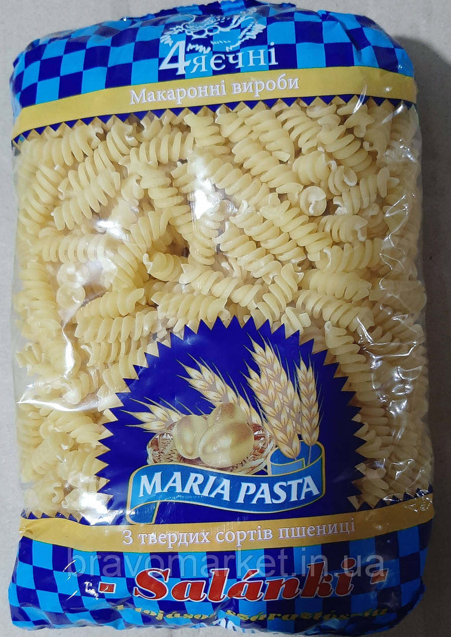 Макароны Спиральки Maria Pasta 500 Г — в Категории "Макаронные Изделия ...