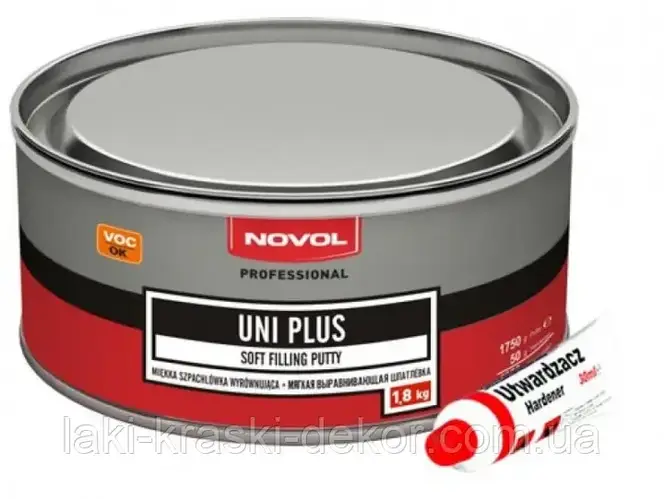 Купити Шпаталівка Uni Plus Novol 1.8 кг, ціна 242 ₴ - Prom.ua (ID ...