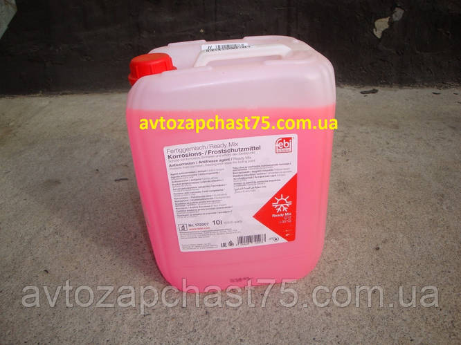 Антифриз Febi 10 литров, готовый, G12, -35 градусов (Febi, Германия/Польша) (ID#1823605669 ...