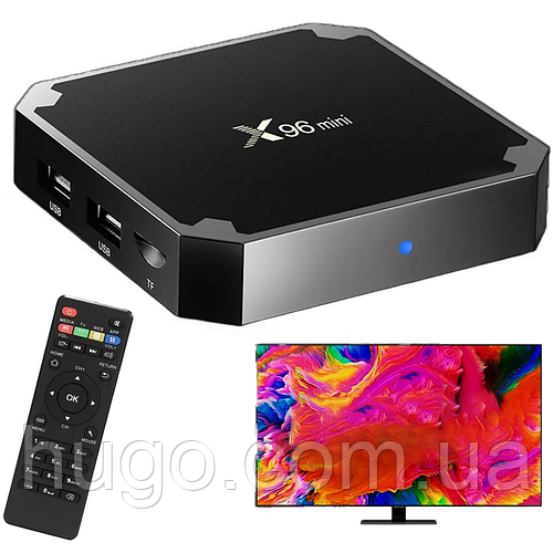 Купить X96 Mini Приставка ТБ цифровая 4GB/32GB с пультом, 4K / Игровой ...