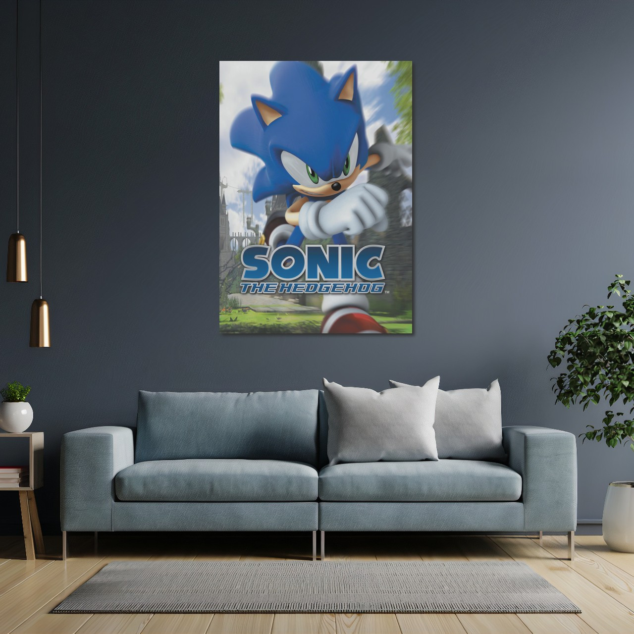 Купити Плакат "Їжак Сонік, Sonic The Hedgehog (2006)", 60×43см, ціна ...