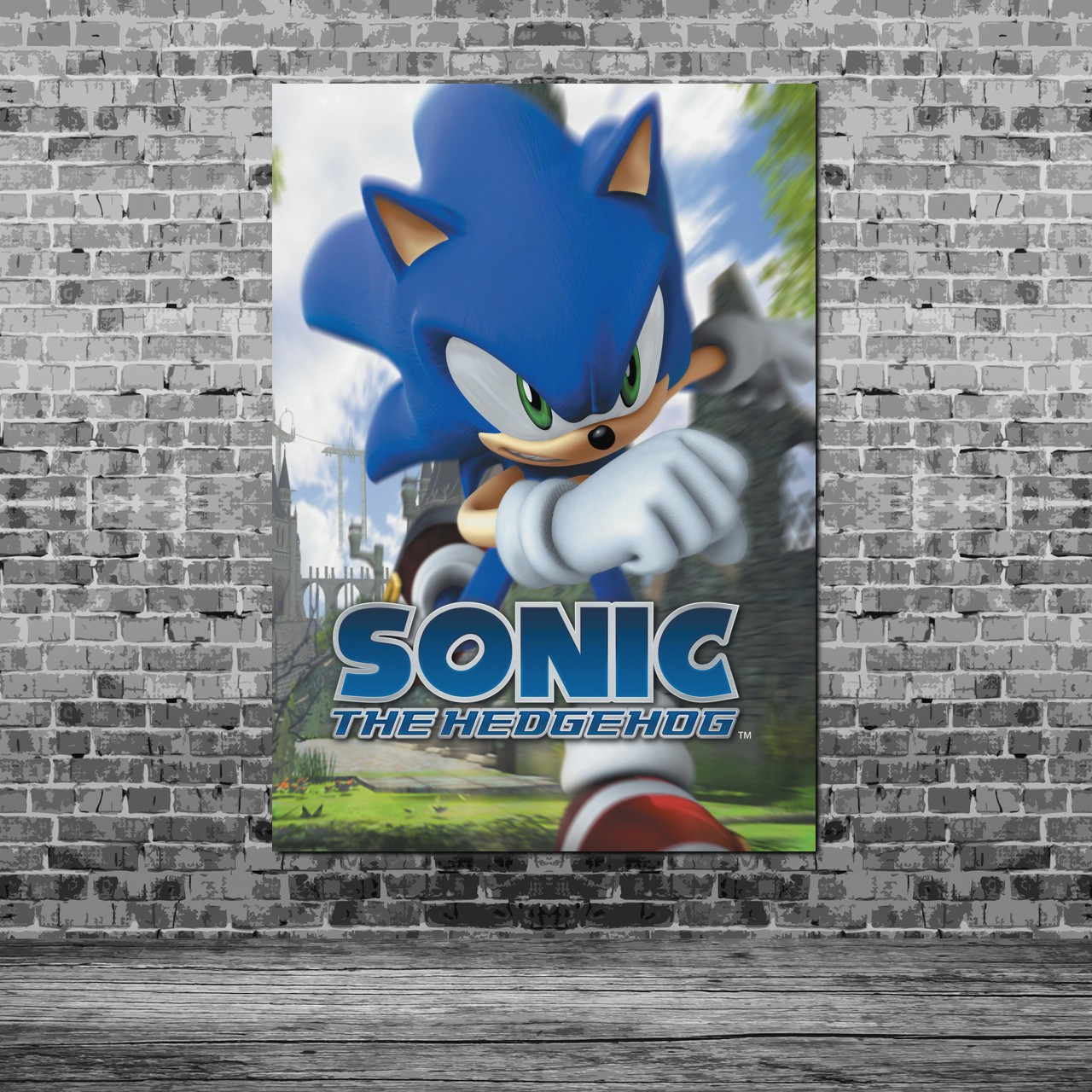 Купити Плакат "Їжак Сонік, Sonic The Hedgehog (2006)", 60×43см, ціна ...