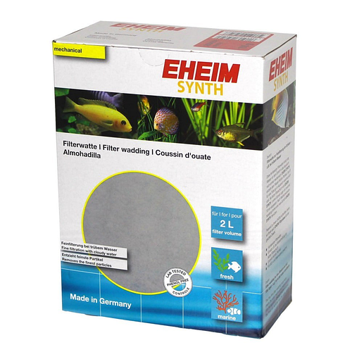 Фильтрующая вата, Eheim EHFI SYNTH, 2 литра. Фильтрующий синтепон, для ...