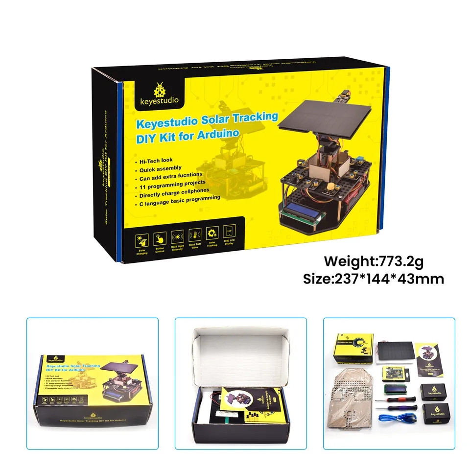 Набор Arduino Keyestudio Solar Tracking Kit (ID#1823977300), цена: 3100 ...
