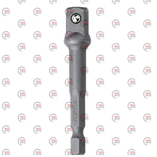 Переходник Под Шуруповерт для Торцевых Головок с 1/4" на 3/8" Crv ...