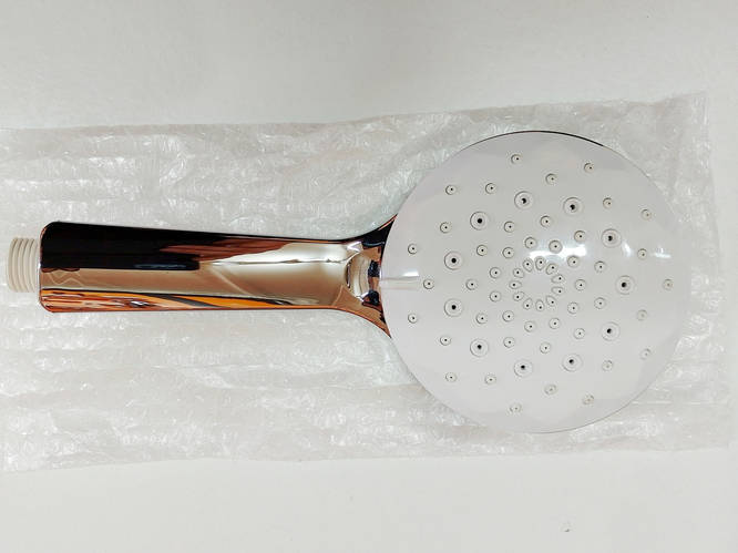 Купить Душевая система с тропическим душем и смесителем Frap F2441 цвет белый хром глянцевый ...