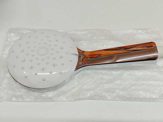 Купить Душевая система с тропическим душем и смесителем Frap F2441 цвет белый хром глянцевый ...