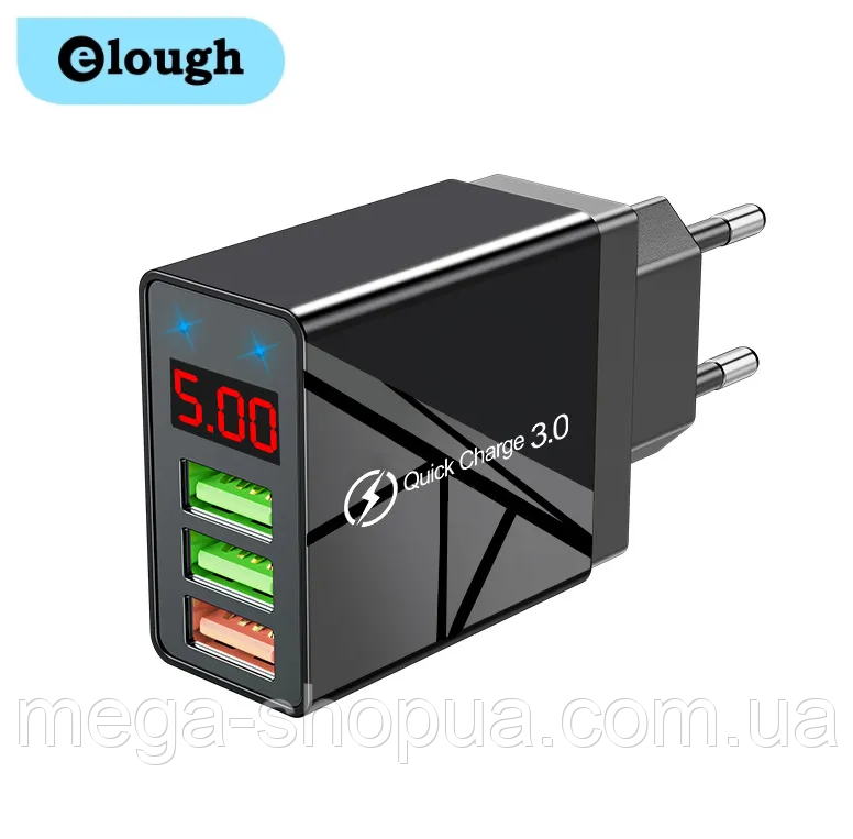 Сетевое Зарядное Устройство 3 Port USB / LED Зарядный Блок Блочок ...